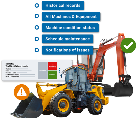 Machine asset register
