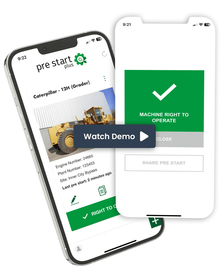 Free, digital pre start checklist | Ideagen Plant Assessor