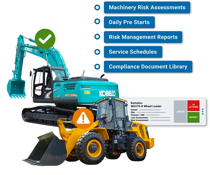 Machinery compliance and safety software | Ideagen Plant Assessor